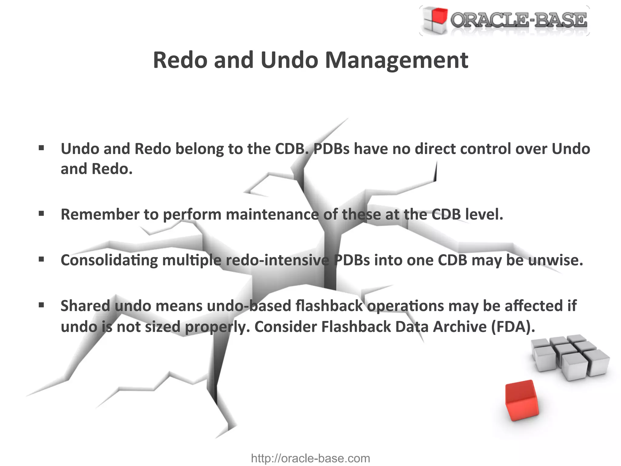 Pluggable Databases: What they will break and why you should use them ...