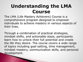 Tim Han LMA Course Reviews Unveiling Success Stories.pptx