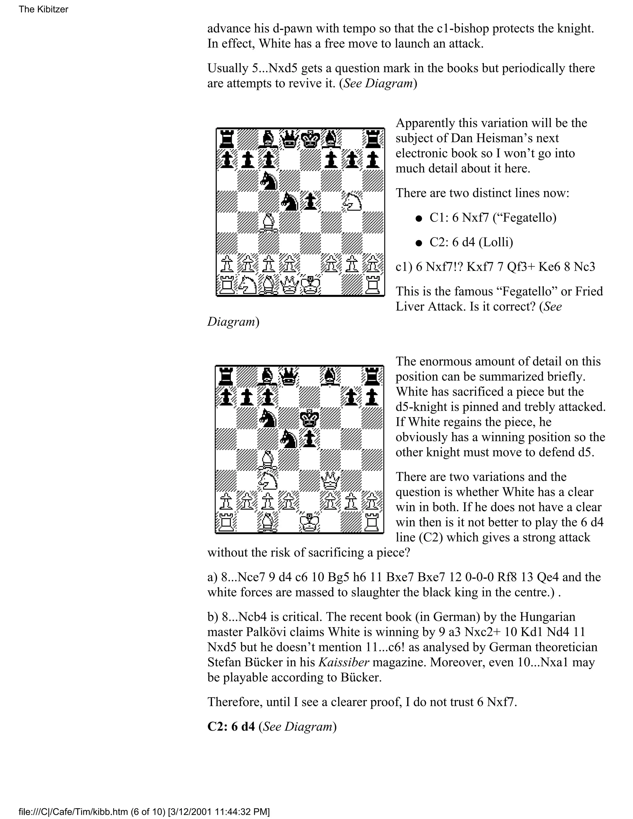 Tim harding two knights defence part i | PDF | Table Tennis | Sports