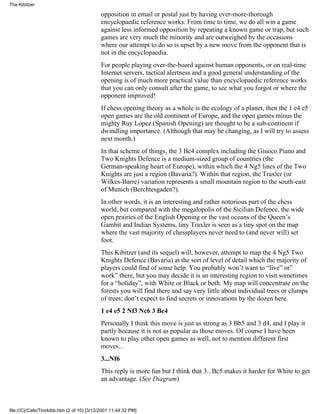 Tim harding two knights defence part i | PDF | Table Tennis | Sports