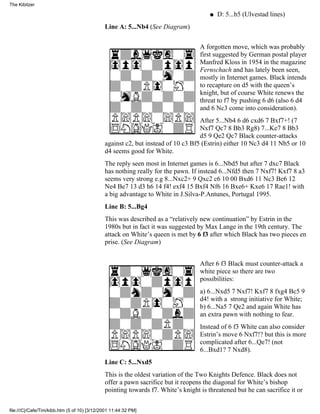 Tim harding two knights defence part i | PDF