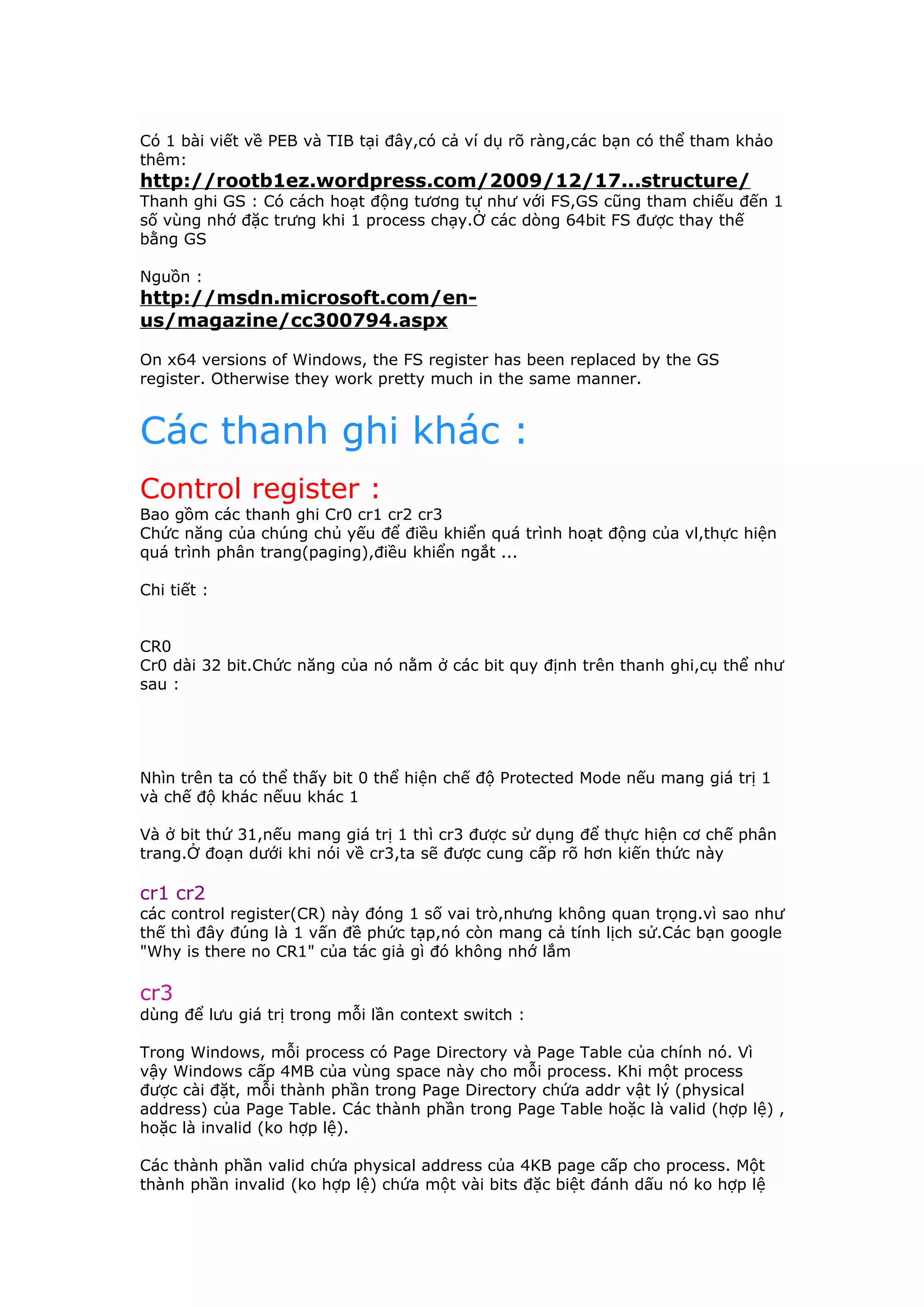 Tim hieu thanh ghi in asm | DOC