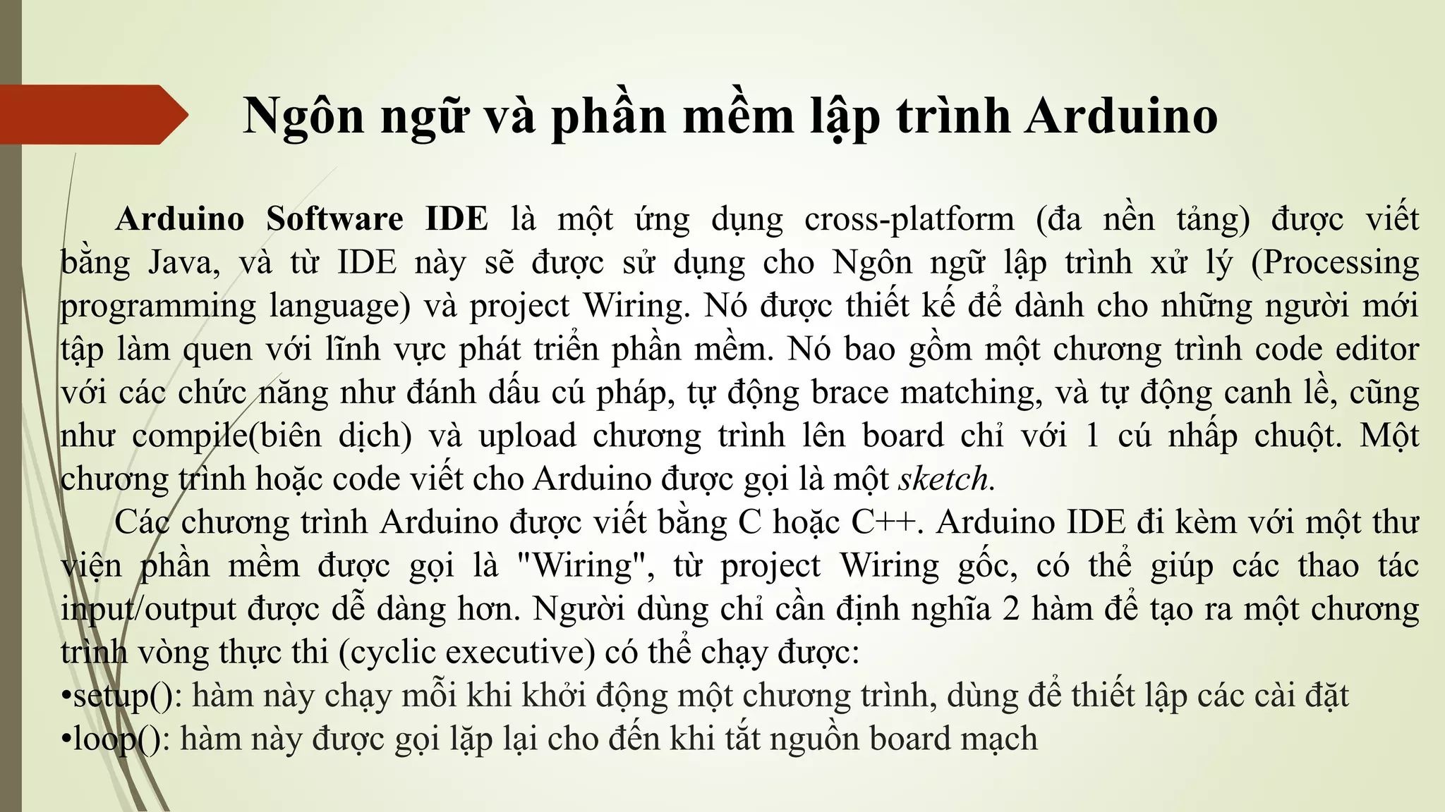 Tìm Hiểu Về Arduino Và Một Số Dự án Với Arduino Pptx