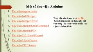 Tìm hiểu về Arduino và một số dự án với Arduino | PPTX