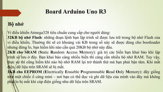 Tìm hiểu về Arduino và một số dự án với Arduino | PPTX