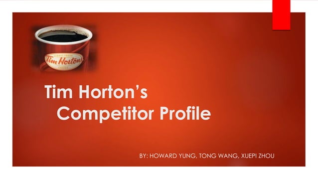 Tim hortons (1) | PPT