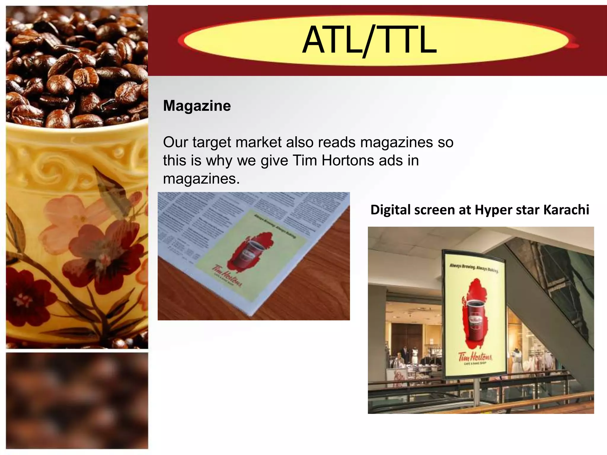 Tim hortons final project latest ppt | PPTX