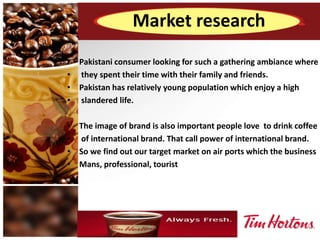 Tim hortons final project latest ppt | PPTX
