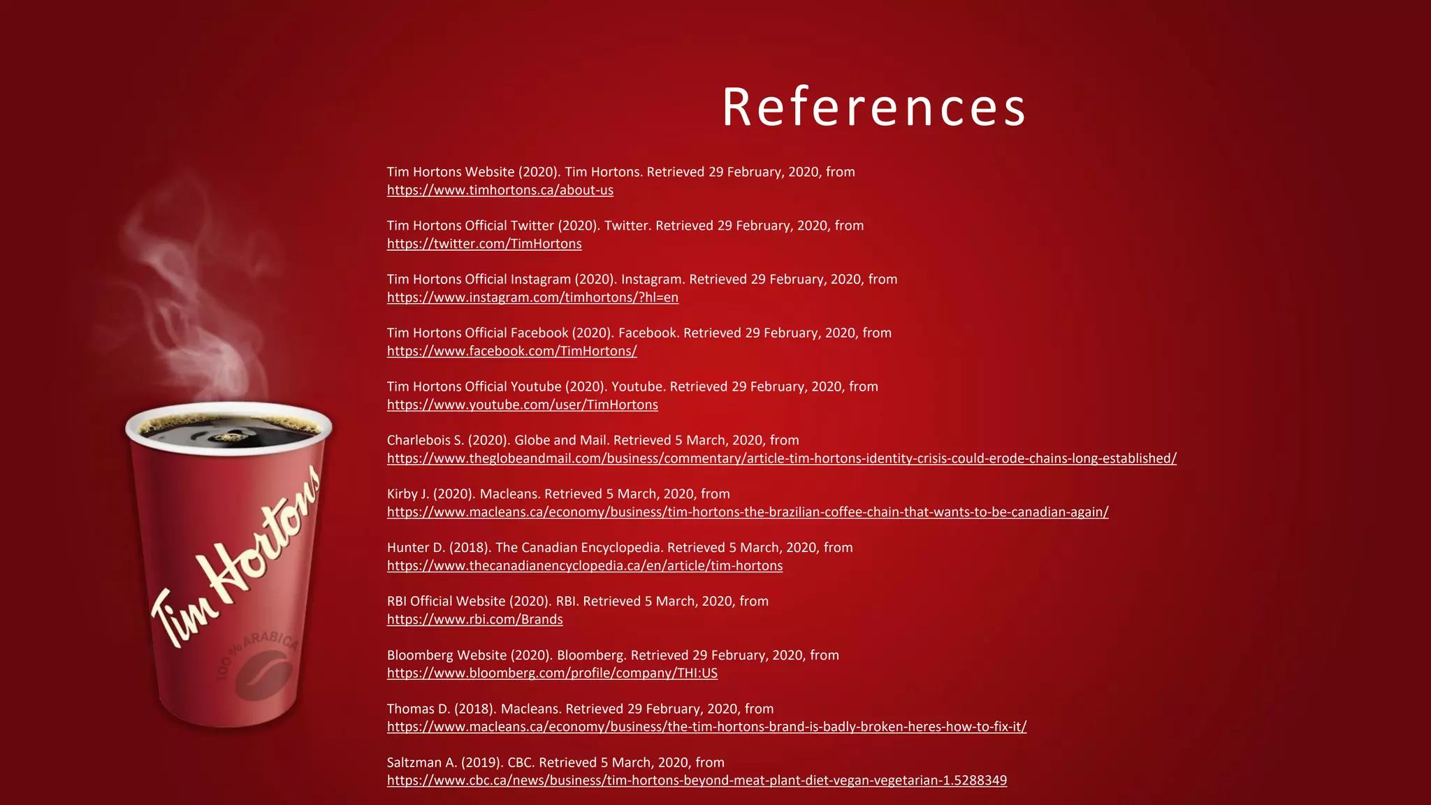 Tim hortons- Marketing Competitive Analysis | PDF