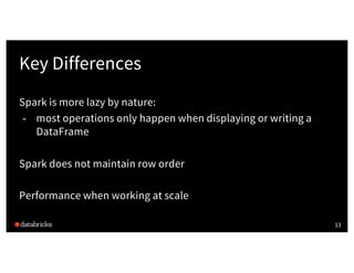 Koalas: Making an Easy Transition from Pandas to Apache Spark | PPT