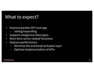 Koalas: Making an Easy Transition from Pandas to Apache Spark | PPT