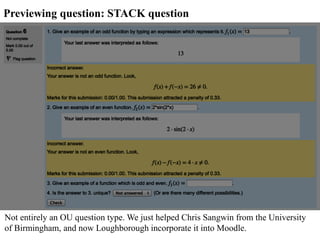 All the OU's question types - Tim Hunt | PPT