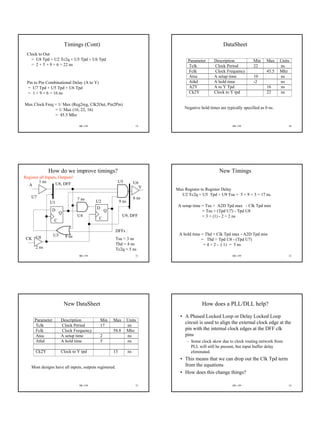 Timing | PDF | Digital Audio | Computer Software and Applications