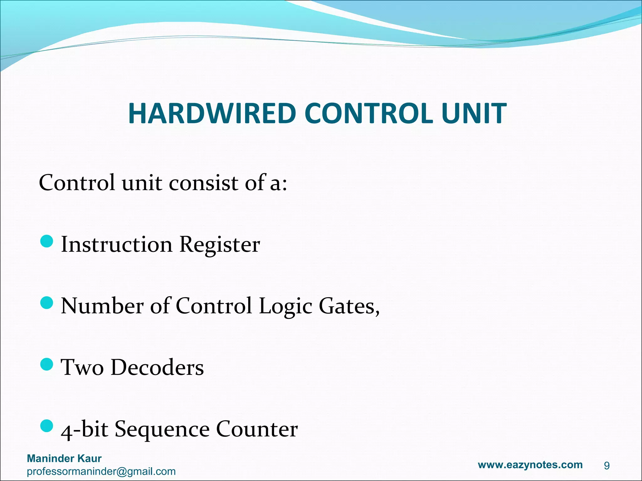 Timing and-control-unit | PPS