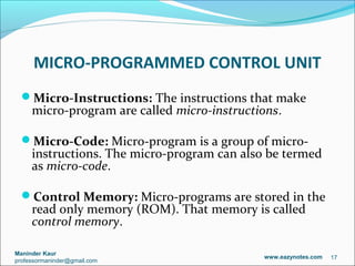 Timing and-control-unit | PPS
