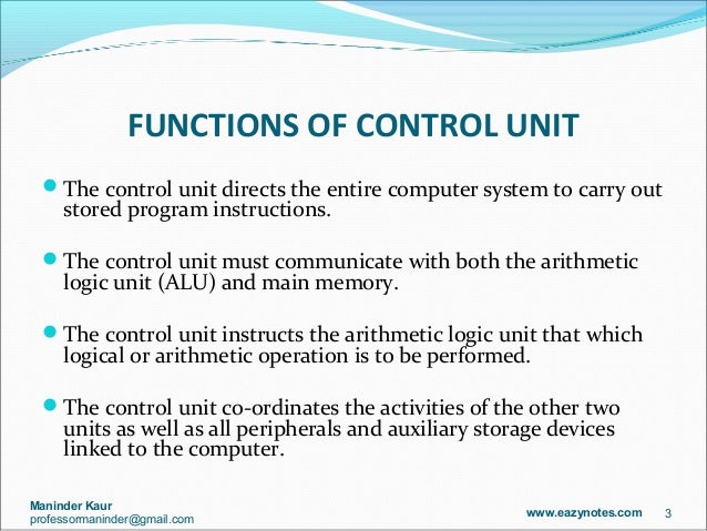 Timing and-control-unit
