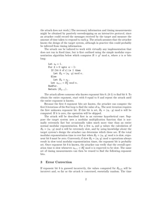 Timing attacks - Rambus | PDF | Information and Network Security | Computing