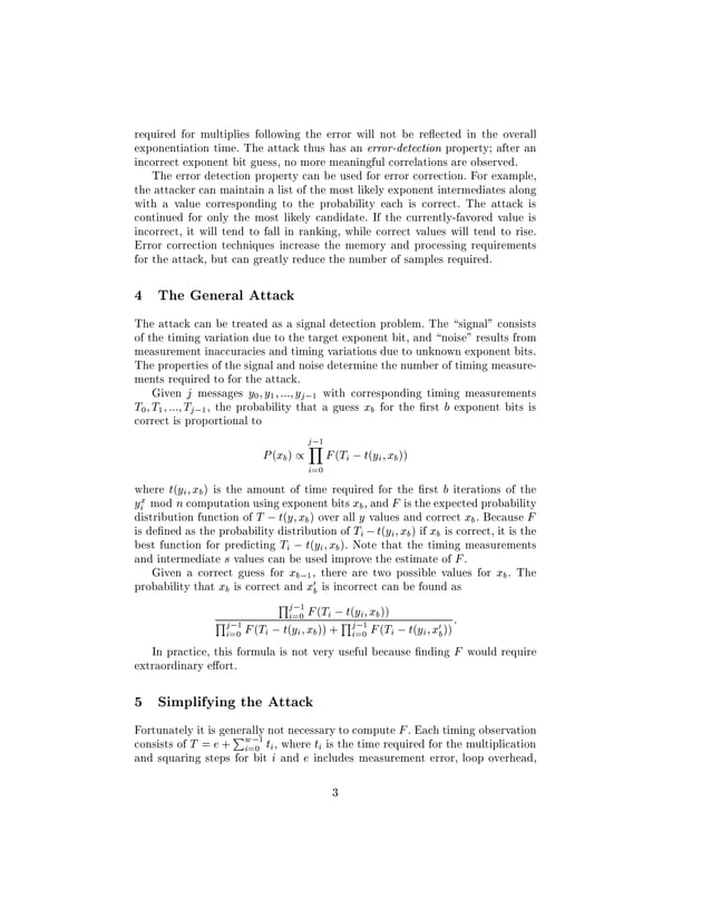 Timing attacks - Rambus | PDF | Information and Network Security | Computing