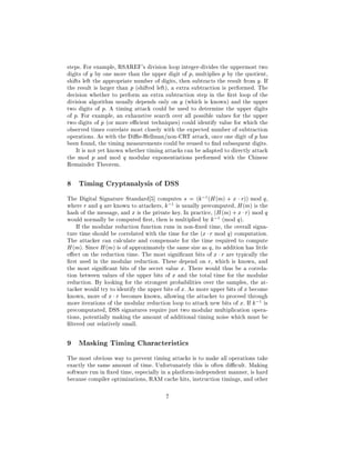 Timing attacks - Rambus | PDF | Information and Network Security | Computing