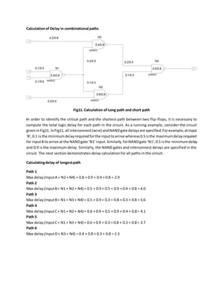 Timing analysis | DOCX