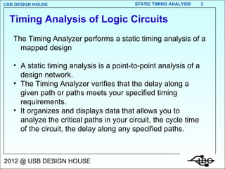Timing Analysis | PPT