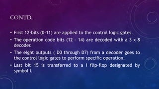 Timing and control unit | PPT