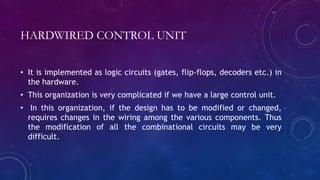 Timing and control unit | PPT