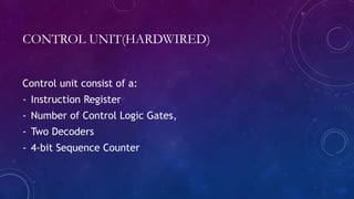 Timing and control unit | PPT