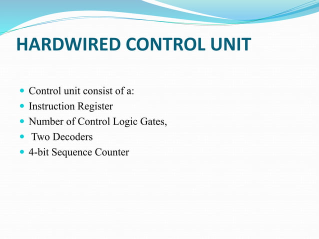 Timing And Control Pptx Programming Languages Computing