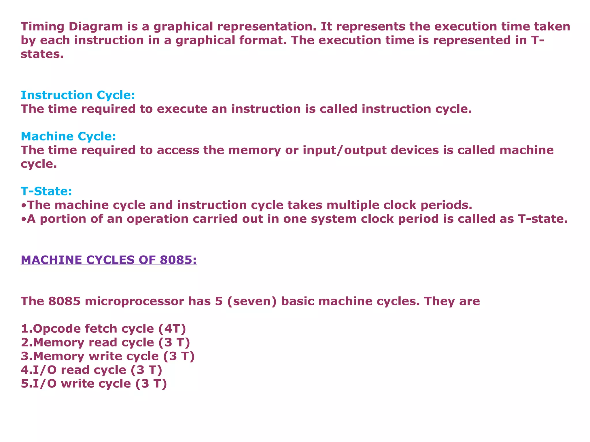 T imingdiagram | PPT