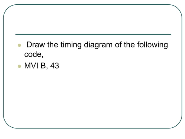 timing_diagram_of_8085.pptx | Programming Languages | Computing