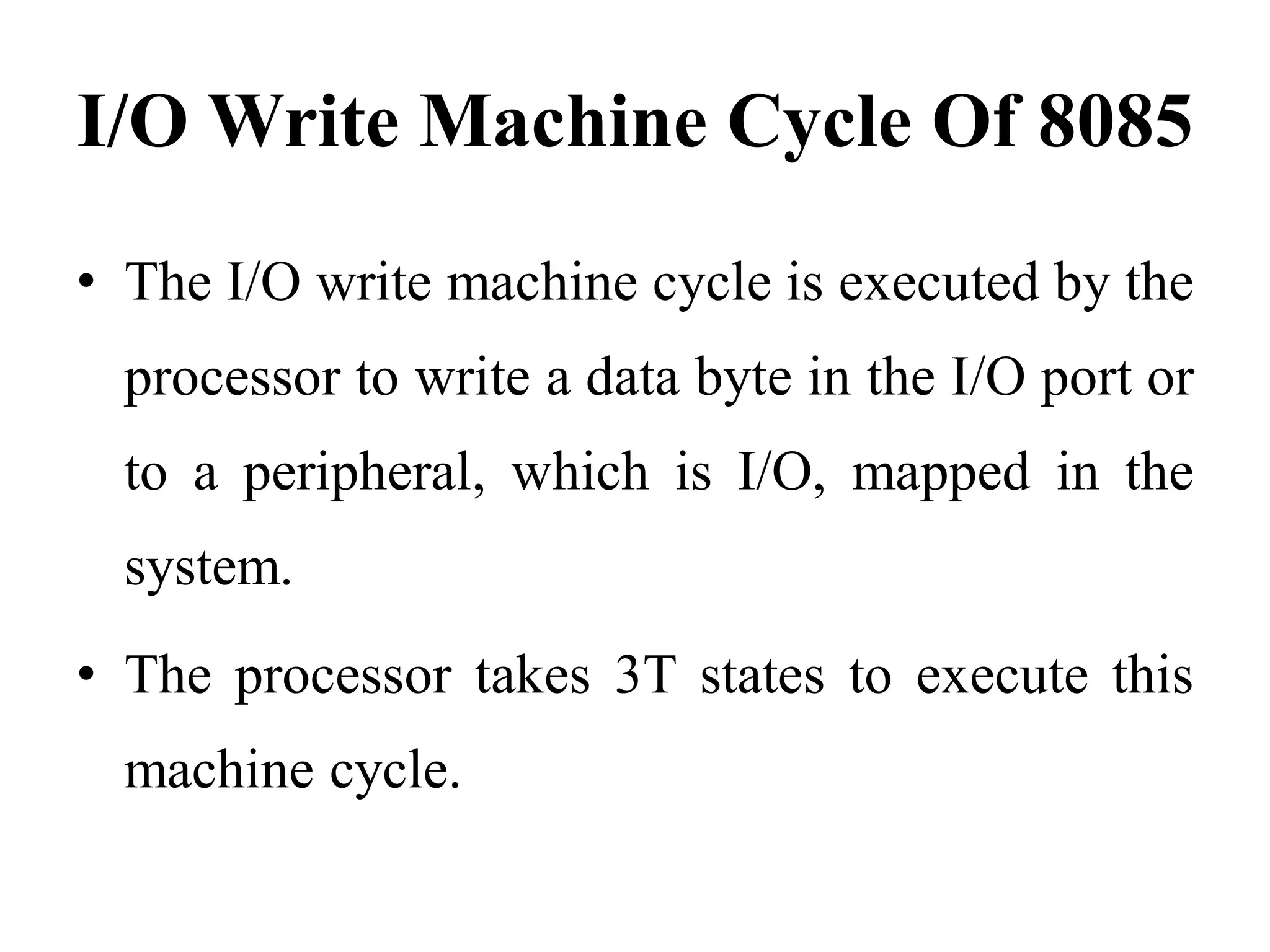 Timing Diagram of 8085 Instructions.pdf | Computing | Technology ...