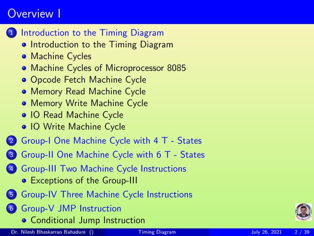 Timing diagram of microprocessor 8085 | PDF | Technology & Computing