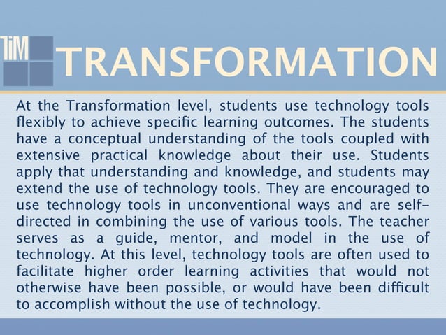 Technology Integration Matrix Introduction | KEY