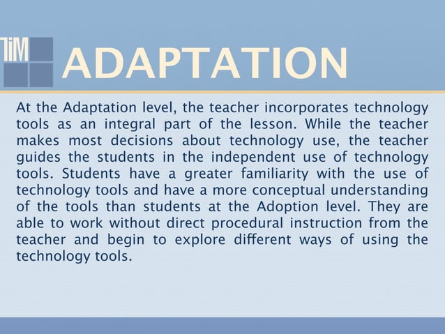 Technology Integration Matrix Introduction | KEY