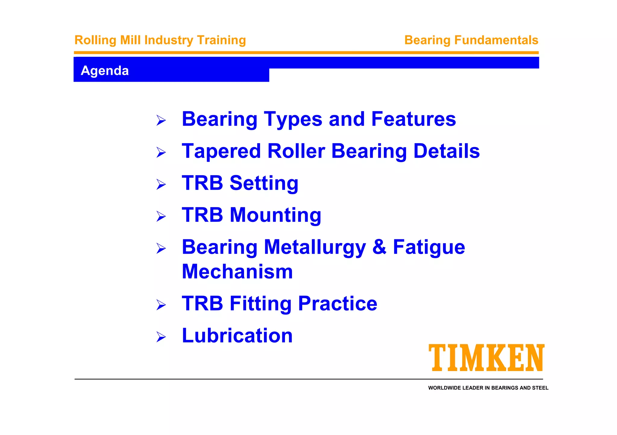 Timken bearing fundamentals | PDF