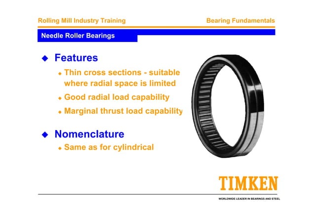 Timken bearing fundamentals | PDF