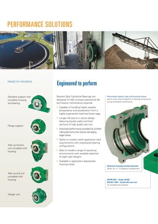 Timken Revolvo Split Roller Bearings | PDF