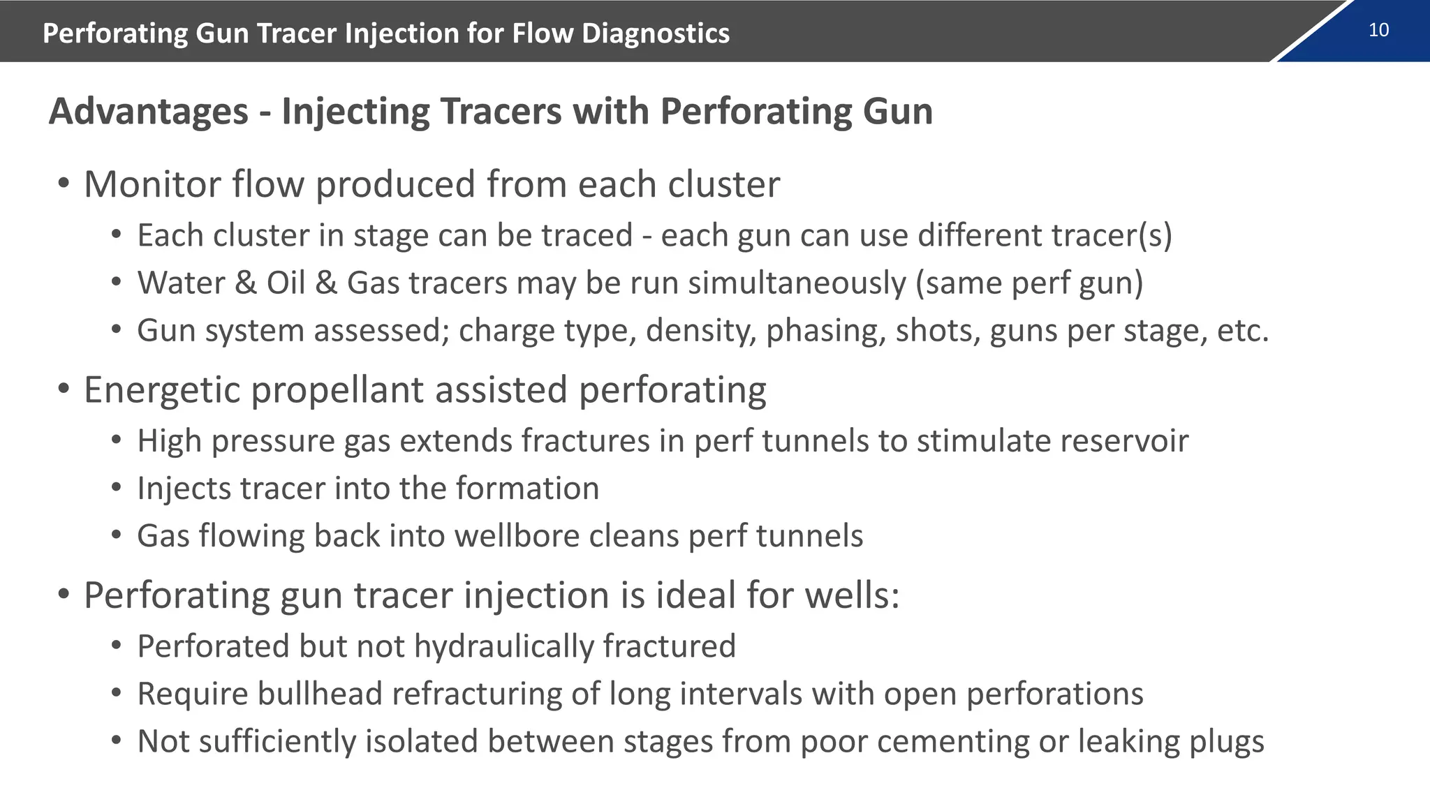 PERFORATING GUN TRACER INJECTION FOR FLOW DIAGNOSTICS | PPTX