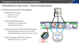 PERFORATING GUN TRACER INJECTION FOR FLOW DIAGNOSTICS | PPTX