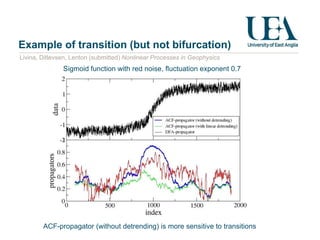 Tim Lenton - Early warning of climate tipping points | PPT