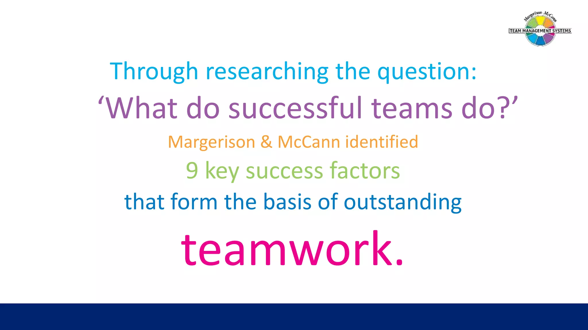 The Roles People Play in Teams | PPTX
