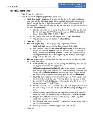 Tim mạch - Nhi Y4 | DOCX