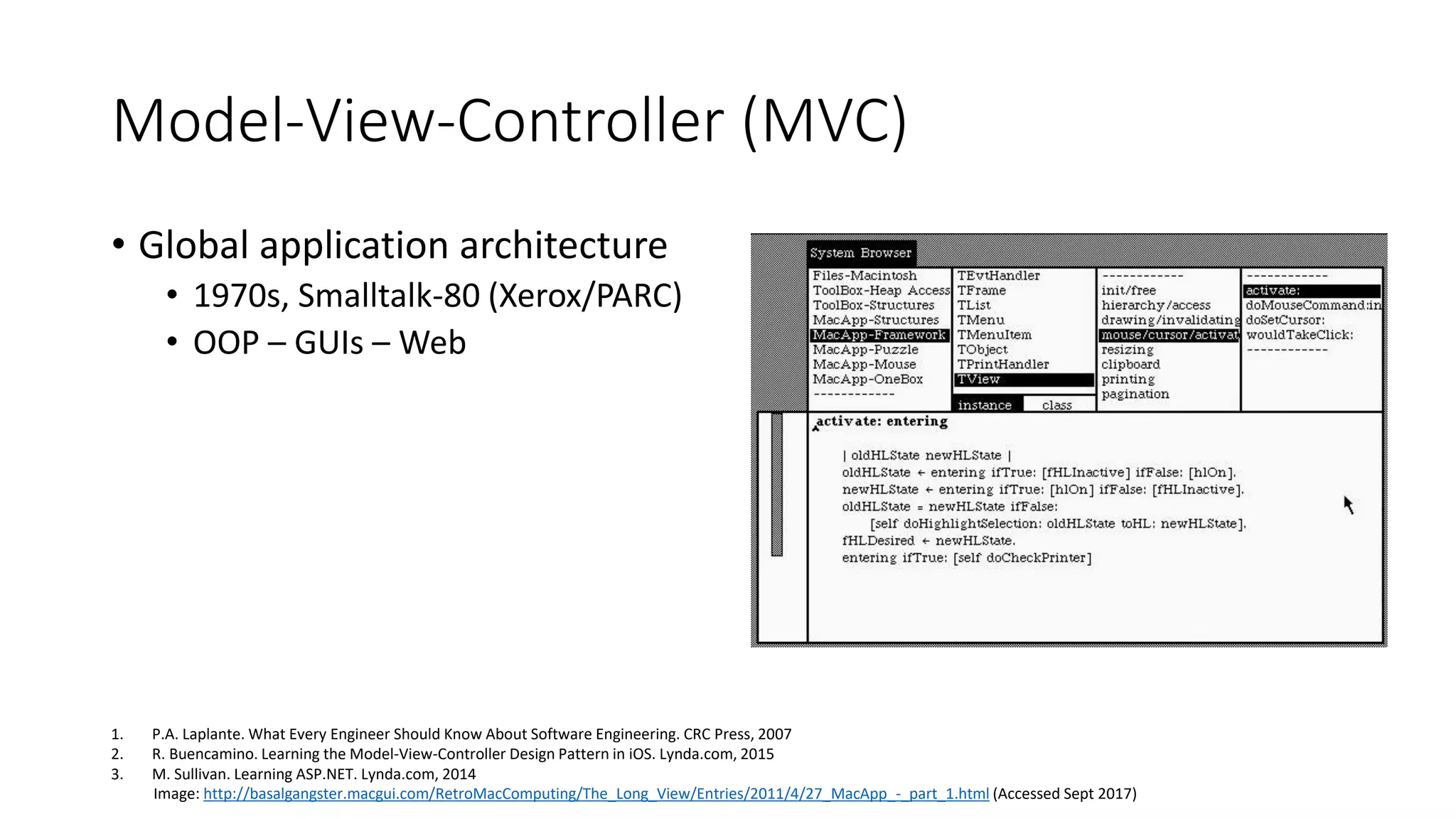 MVC, An Overview & Exploration | PPT