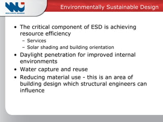 Designing Sustainable Structures | PPT