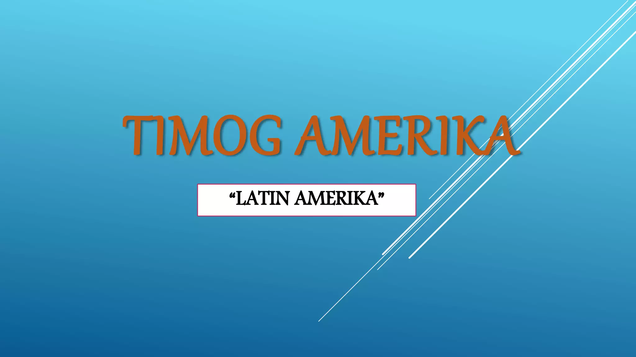 Timog Amerika | PPTX | South America Travel | Travel Locations