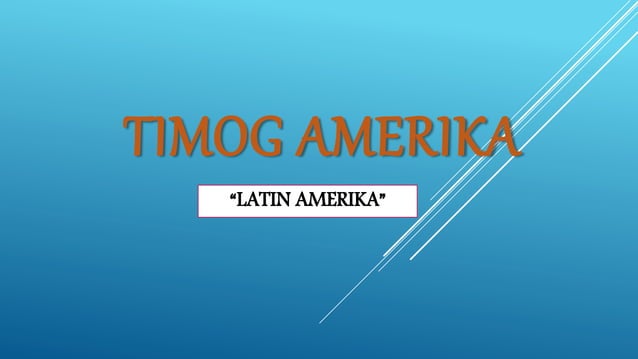 Timog Amerika | PPTX | South America Travel | Travel Locations