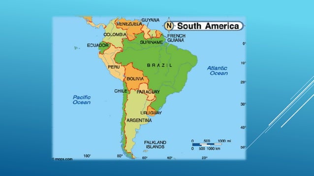 Timog Amerika | PPTX | South America Travel | Travel Locations