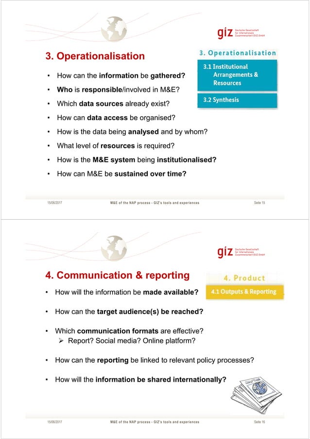 Developing National Adaptation Monitoring and Evaluation Systems | PDF
