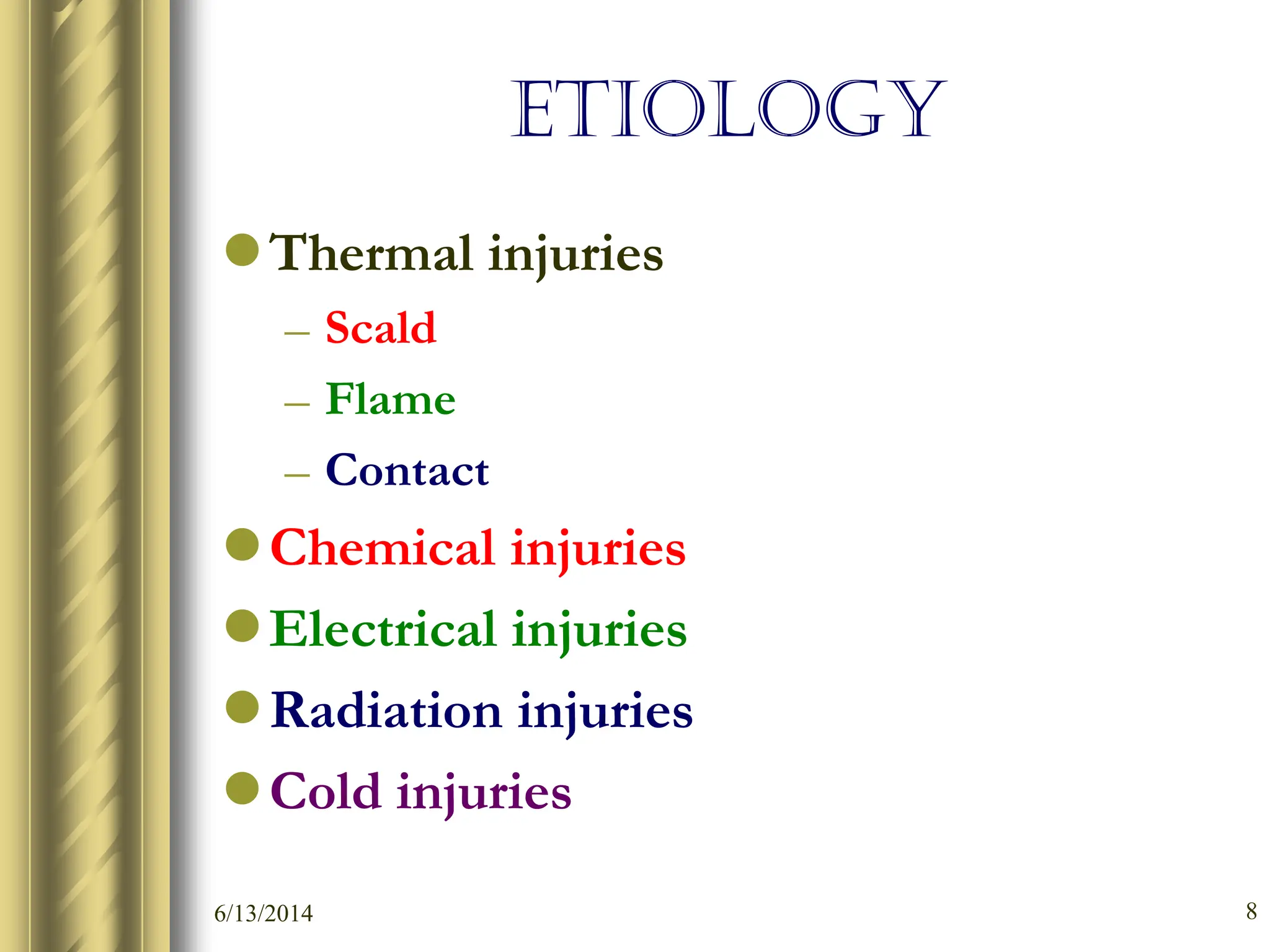Burn Injury and introduction & physiology | PDF